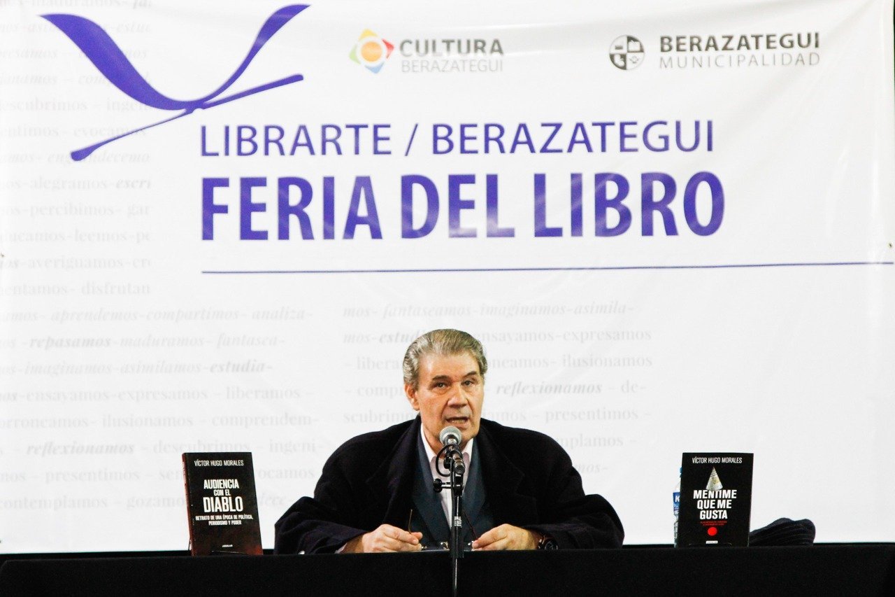 Víctor Hugo, Pedro Saborido y Dora Barrancos en Librarte, la Feria del ...